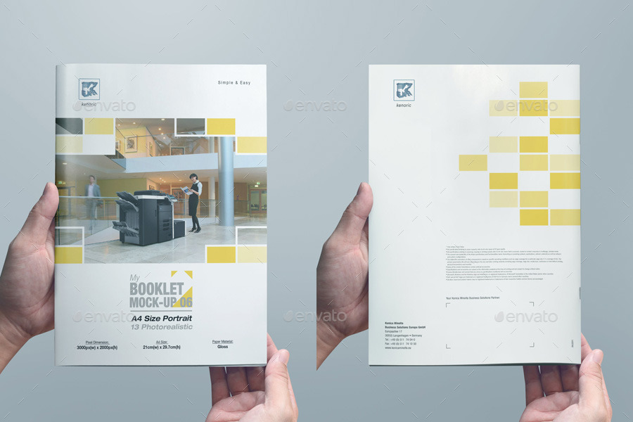 myBooklet Mock-up 06, Graphics | GraphicRiver