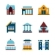 Building Icon Set. Abstract Architecture, Icons | GraphicRiver