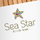 Sea Star Logo Template, Logo Templates | GraphicRiver