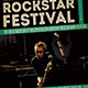 RockStar Festival Flyer by ferlyn22 | GraphicRiver