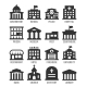 Government Buildings Set, Vectors | GraphicRiver
