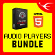 HTML5 Responsive Audio Players Bundle by LambertGroup | CodeCanyon