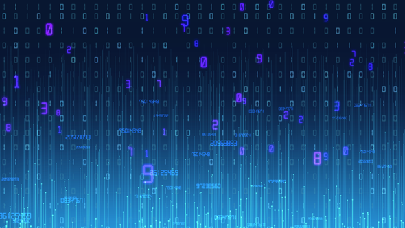Digital Data and Numbers, Motion Graphics | VideoHive