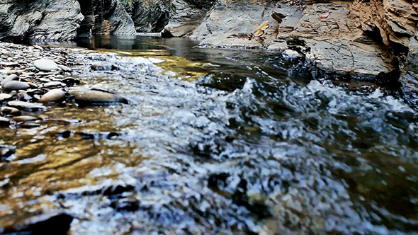 Stream of Flowing River 03, Stock Footage | VideoHive