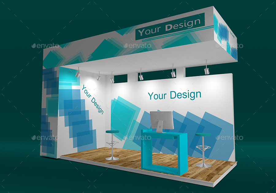 Trade Show Booth Mockup by sbcreation | GraphicRiver