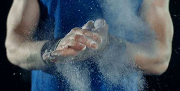Powdering Hands, Stock Footage | VideoHive