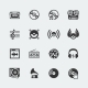 Music Related Vector Icons Set by greyj | GraphicRiver