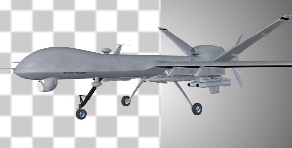 Military Predator Drone, Motion Graphics | VideoHive
