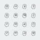Vector Thinking Mini Icons Set, Icons | GraphicRiver