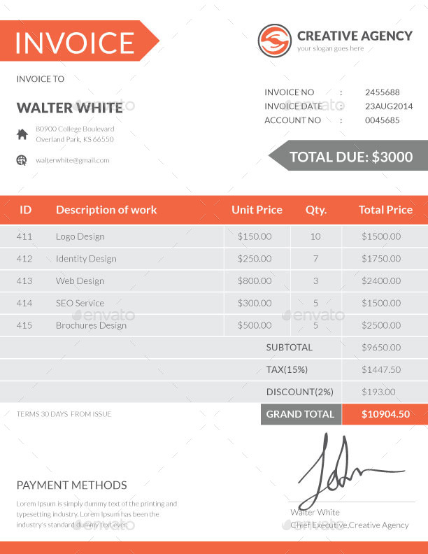 Invoice Bundle Template | Volume 1, Print Templates | GraphicRiver