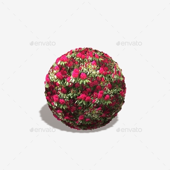 Red Blossom Seamless Texture by Lucky_Fingers | 3DOcean