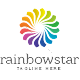 Rainbow Star Logo, Logo Templates | GraphicRiver