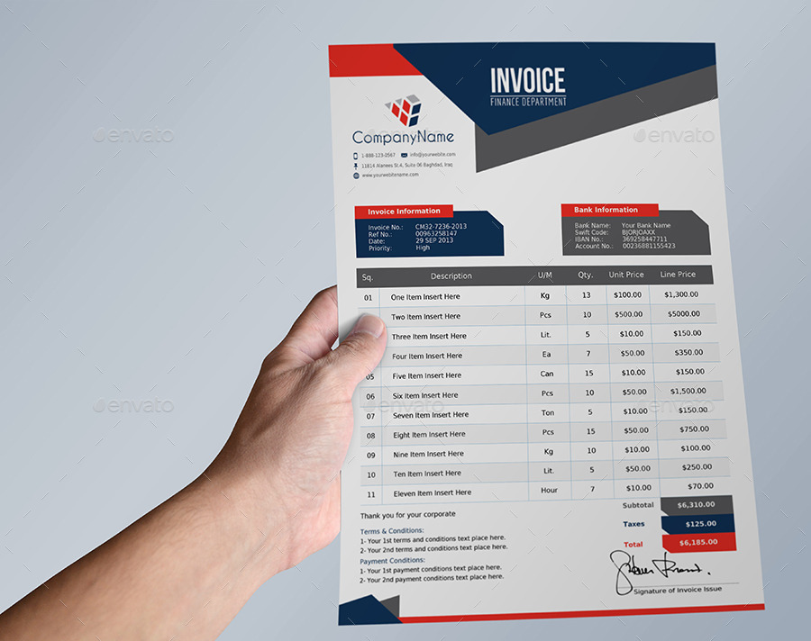 Offer and Packing and Invoice Template Vol.2, Print Templates ...
