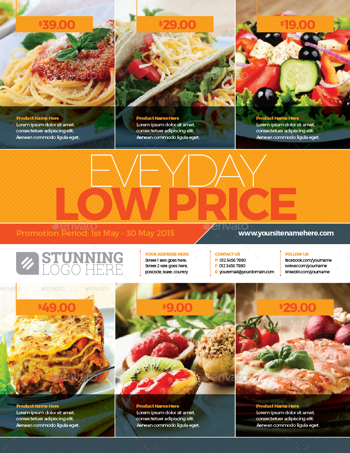 Product Promotion Flyer Vol.05, Print Templates | GraphicRiver