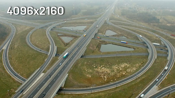 Major Highway Intersection, Stock Footage | VideoHive