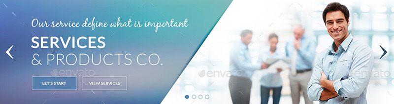 Services Sliders, Web Elements | GraphicRiver