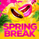 Spring Break Flyer, Print Templates | GraphicRiver