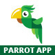 Parrot App Logo Template, Logo Templates | GraphicRiver