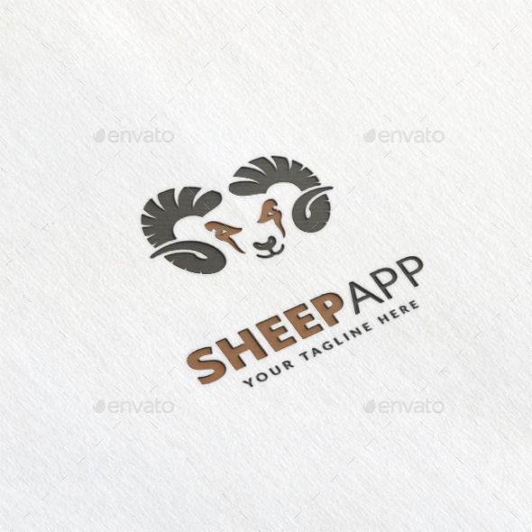 Sheep App Logo Template, Logo Templates | GraphicRiver