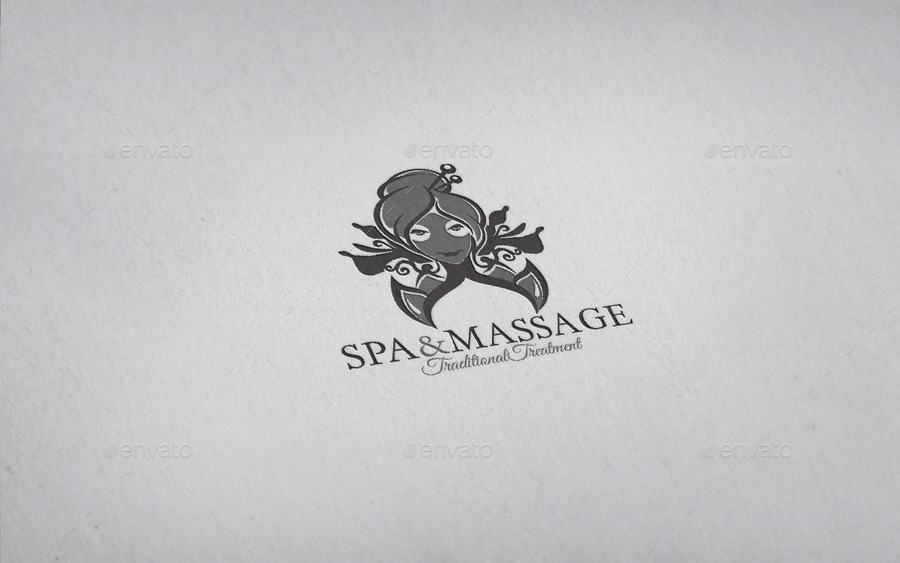Spa Massage, Logo Templates | GraphicRiver