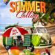 Summer Calling Flyer Template, Print Templates | GraphicRiver