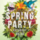 Spring Party Flyer Template, Print Templates | GraphicRiver