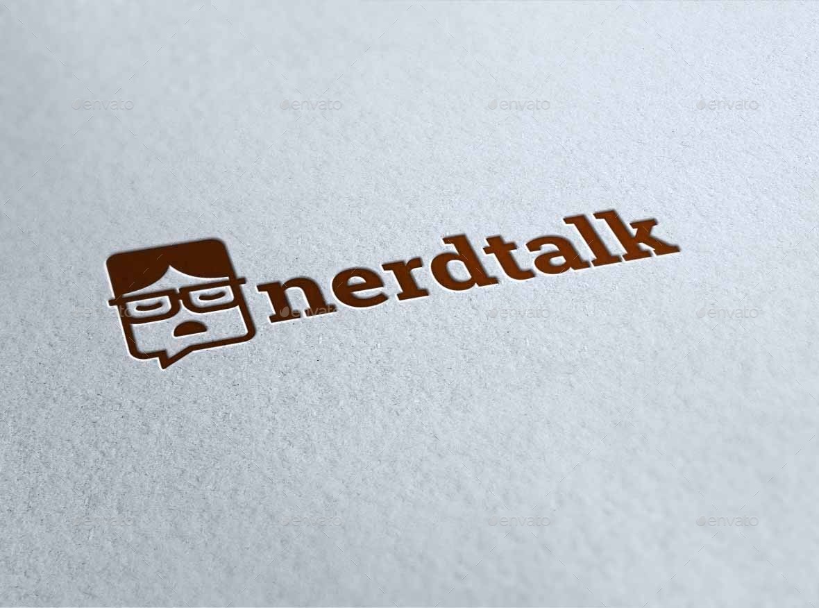 Nerd Talk Logo by c032h | GraphicRiver