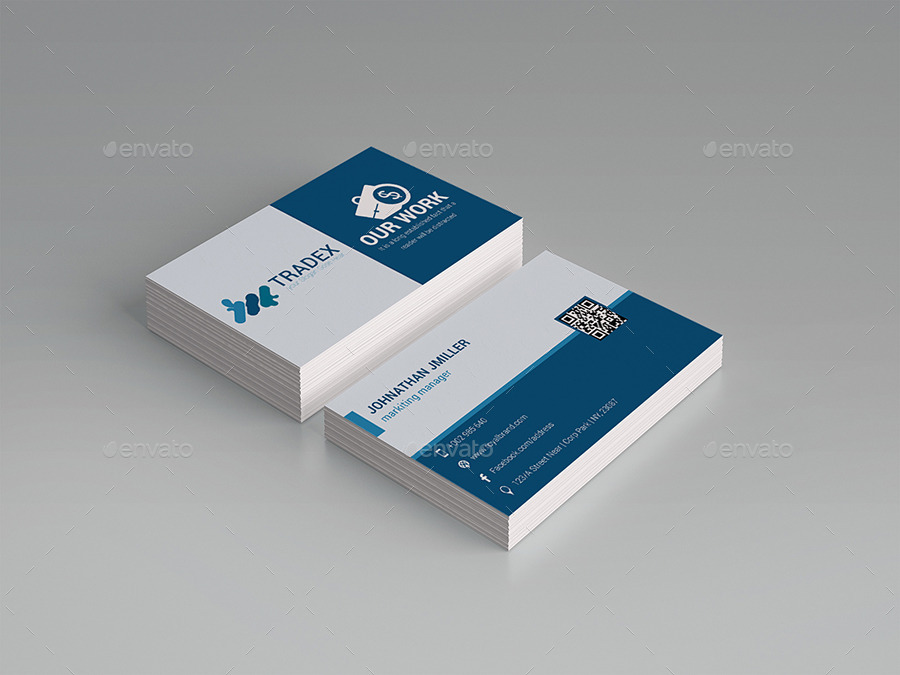 Tradex Business Card, Print Templates | GraphicRiver