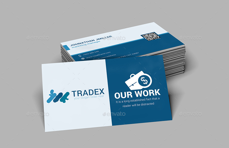 Tradex Business Card, Print Templates | GraphicRiver