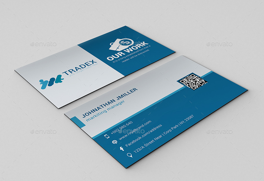 Tradex Business Card, Print Templates | GraphicRiver
