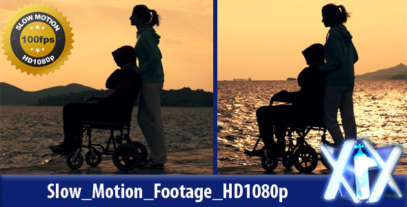 Disabled Man, Stock Footage | VideoHive