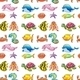 Sea Animals Pattern , Vectors | GraphicRiver