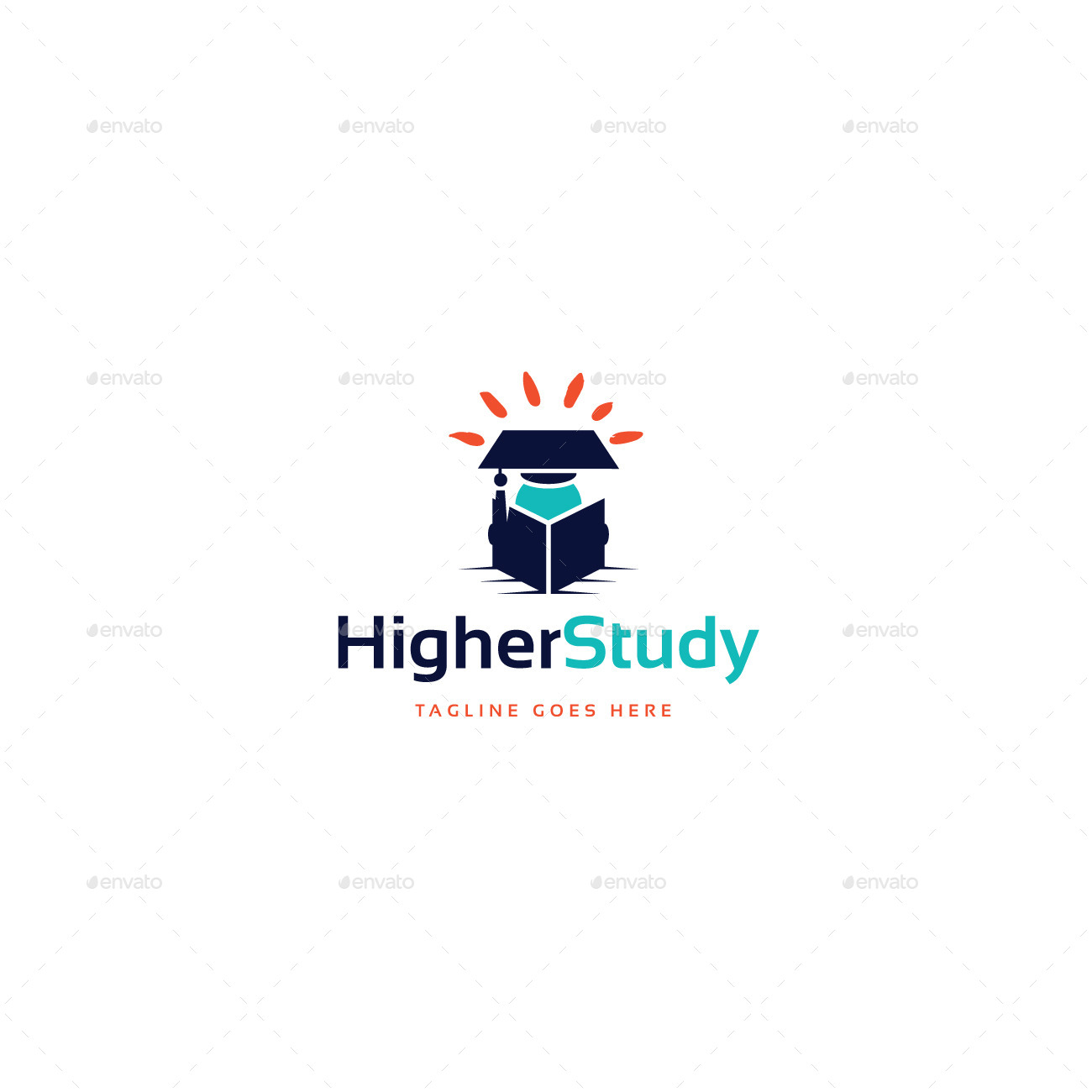 Higher Study Logo Template, Logo Templates | GraphicRiver
