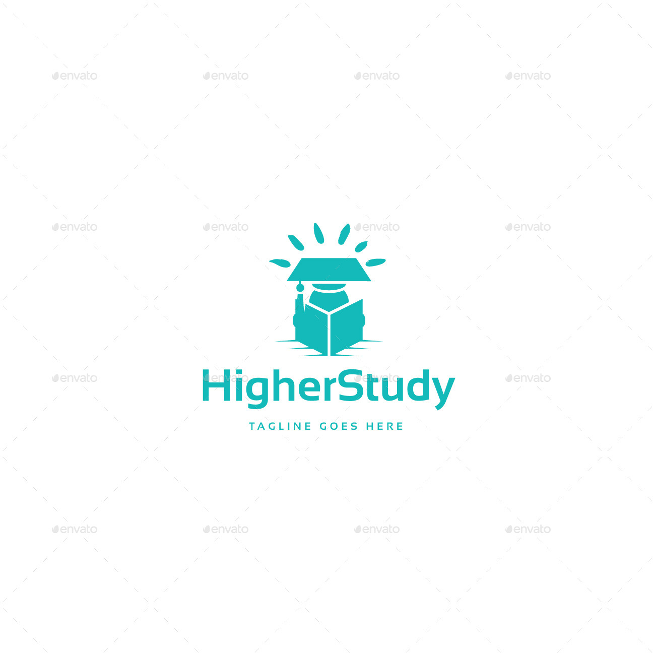 Higher Study Logo Template, Logo Templates | GraphicRiver