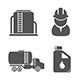 Oil Industry Petroleum Processing Icons Set by Teneresa | GraphicRiver