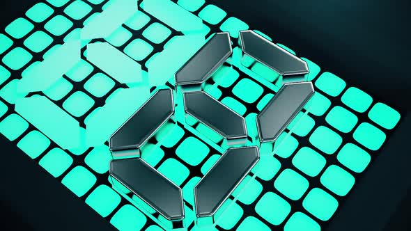 Digital Light 3D Countdown, Motion Graphics | VideoHive