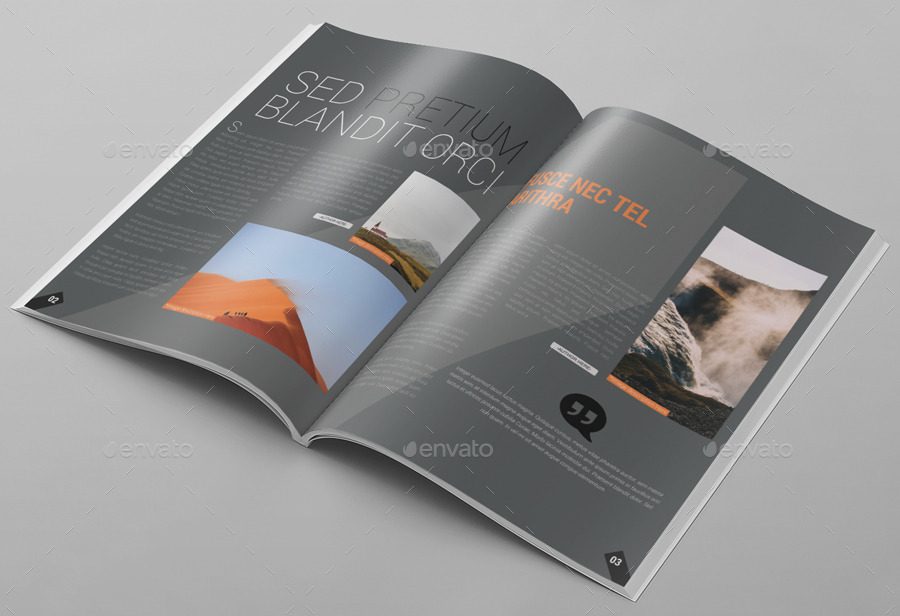 44 Pages Photoshop Magazine Template, Print Templates | GraphicRiver