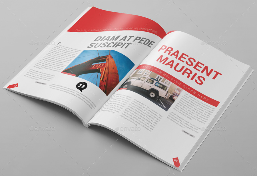 44 Pages Photoshop Magazine Template, Print Templates | GraphicRiver