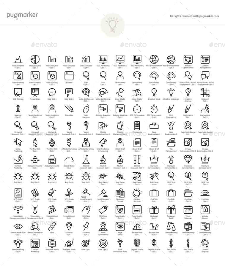 Vector. Line icons, Icons | GraphicRiver