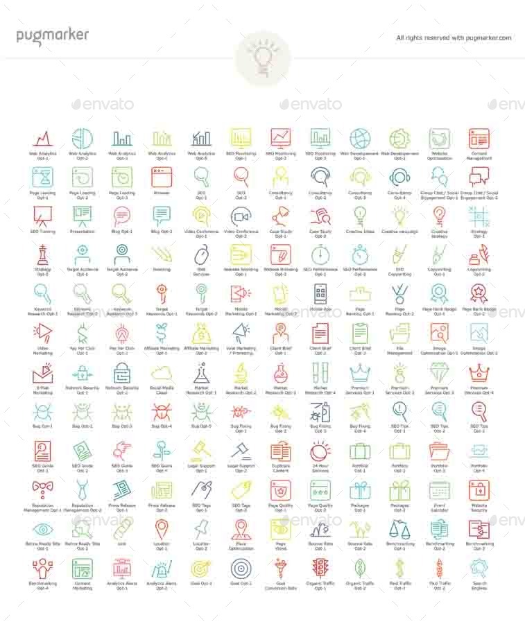 Vector. Line icons, Icons | GraphicRiver