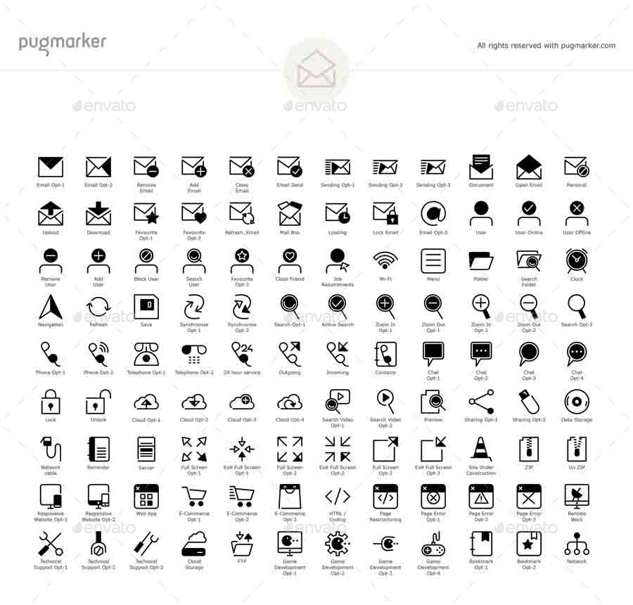 Vector. Line icons, Icons | GraphicRiver