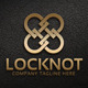 Lock Knot Logo by initial-P | GraphicRiver