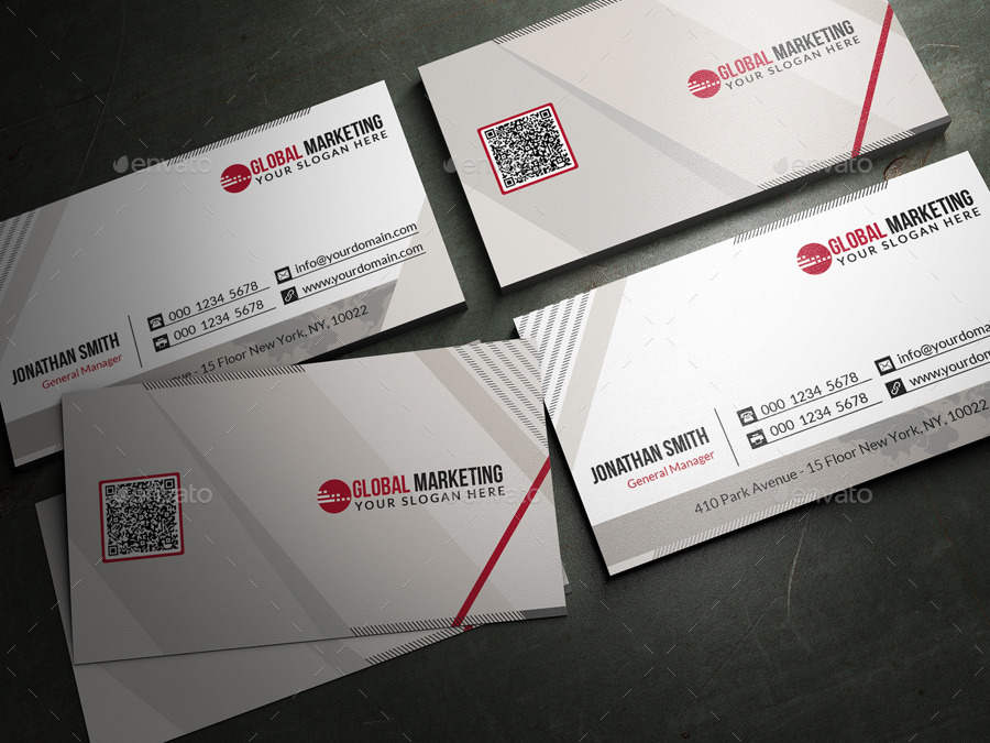 Clean Business Card, Print Templates | GraphicRiver