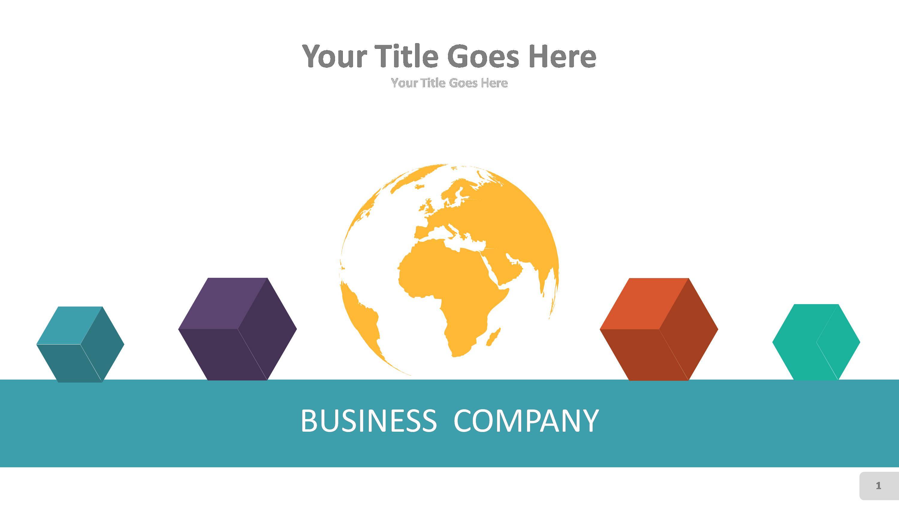 Business Plus PowerPoint Presentation Template, Presentation Templates