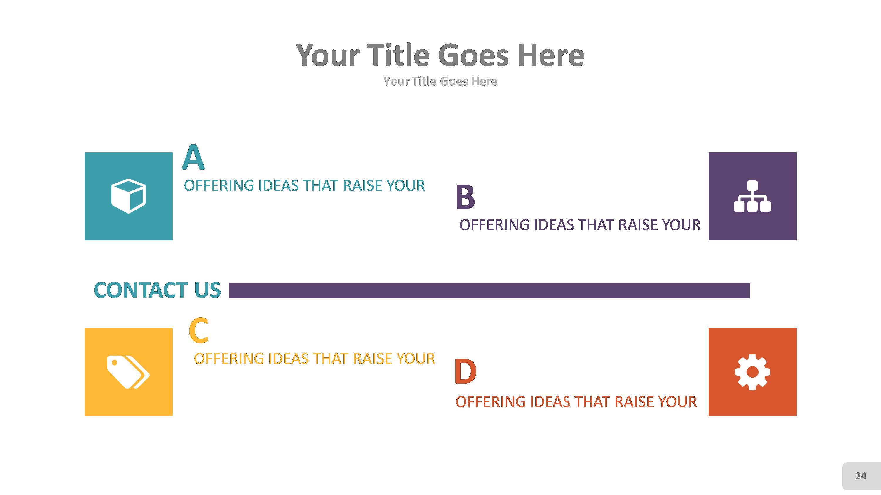 Business Plus PowerPoint Presentation Template, Presentation Templates