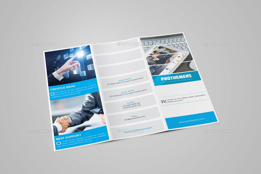 Tri-Fold Brochure Template, Print Templates | GraphicRiver