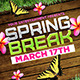 Spring Break Flyer Template, Print Templates | GraphicRiver