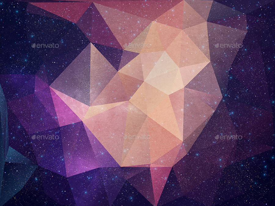 Polygonal Space Backgrounds Vol.2, Graphics | GraphicRiver