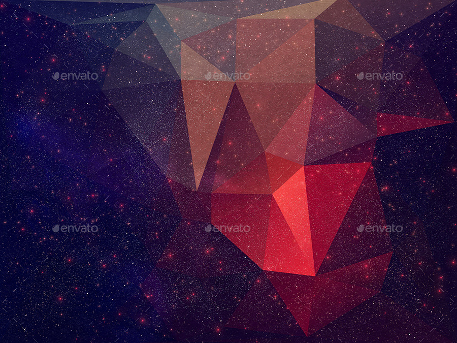 Polygonal Space Backgrounds Vol.2, Graphics | GraphicRiver