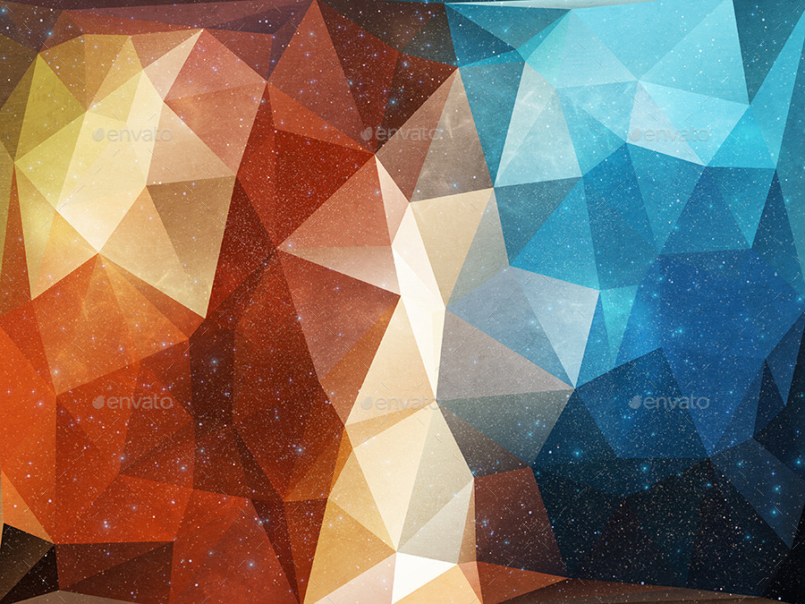 Polygonal Space Backgrounds Vol.2, Graphics | GraphicRiver